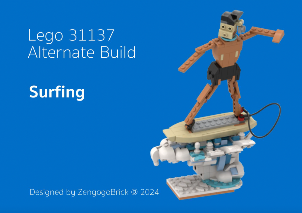 LEGO MOC 31137 Surfing by zengogobrick | Rebrickable - Build with LEGO