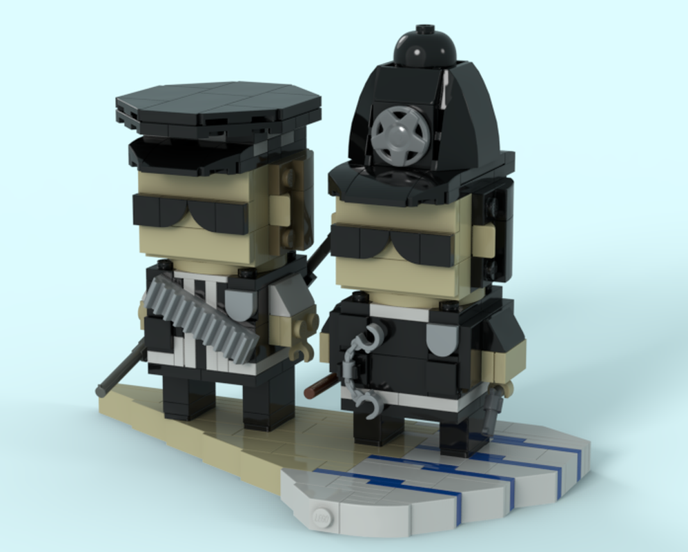 LEGO MOC Hot Fuzz by Double_U_Bricks | Rebrickable - Build with LEGO