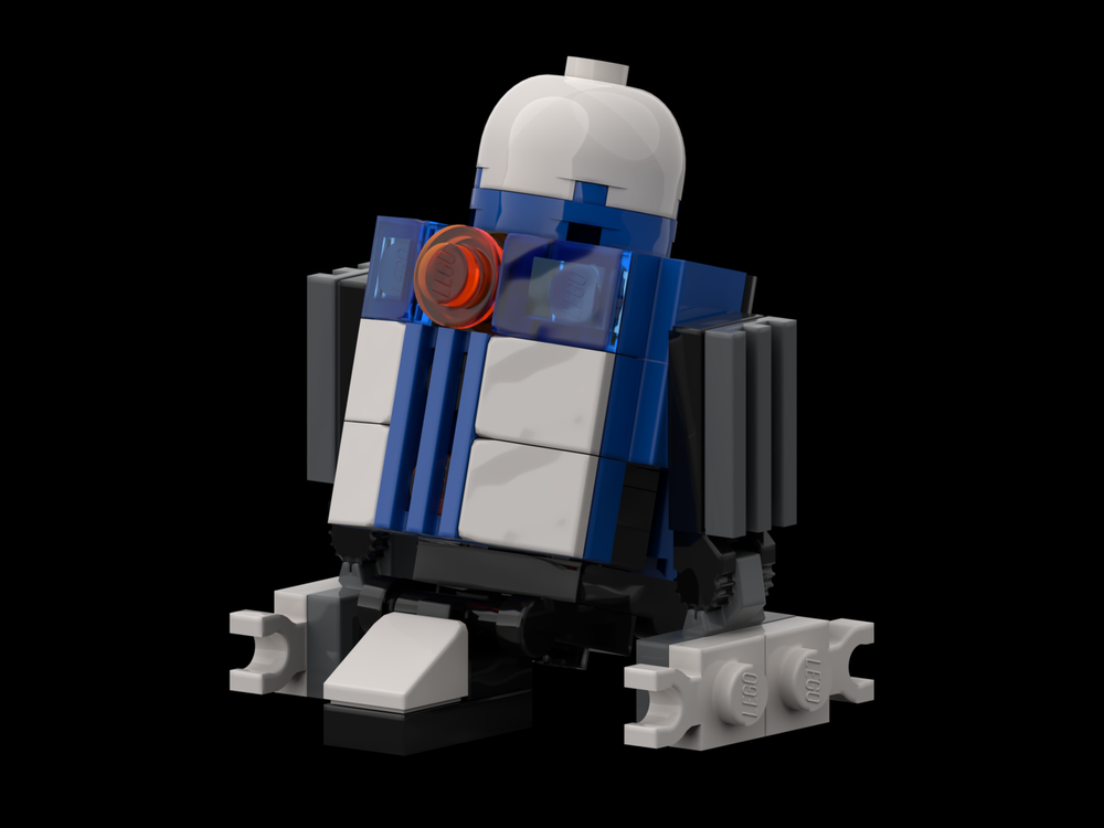 LEGO MOC 4917 R2-D2 by Dafeld | Rebrickable - Build with LEGO