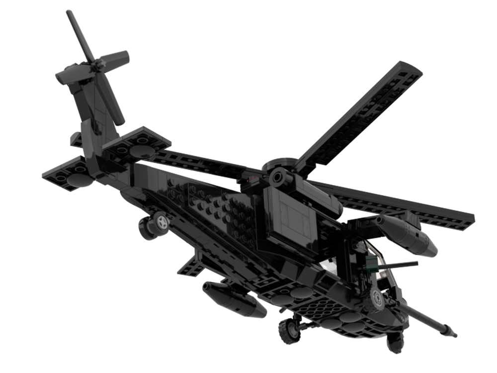 LEGO MOC UH-60 Blackhawk by Somerslego | Rebrickable - Build with LEGO
