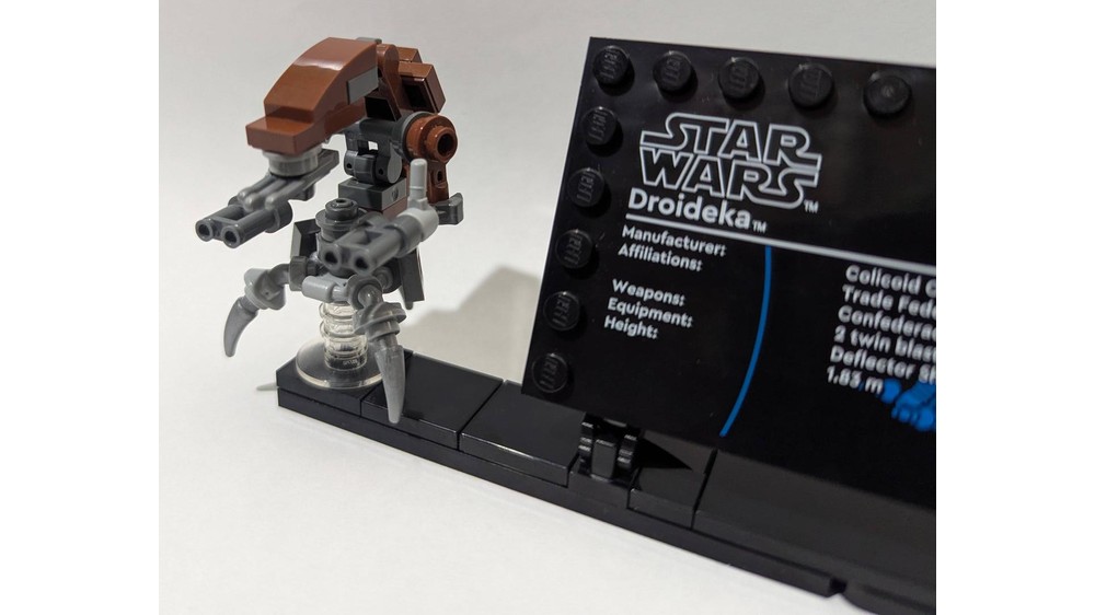 LEGO MOC Droideka Minifig Scale Combo - Standard and Sniper by ...