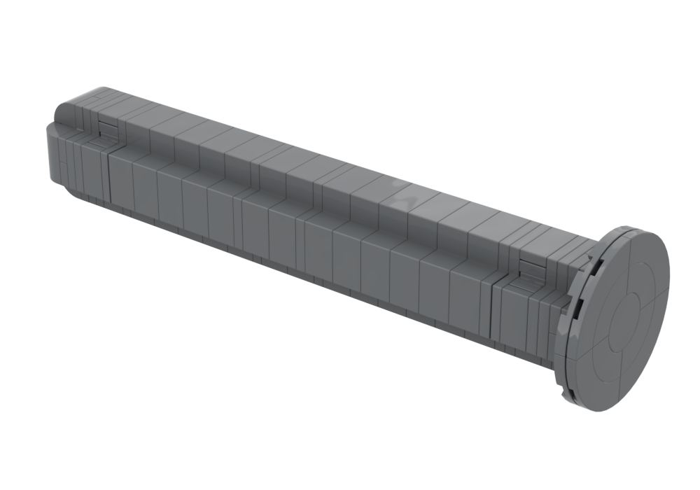 LEGO MOC Upscaled Technic Axle 4L With Stop by OrchardBuilds ...