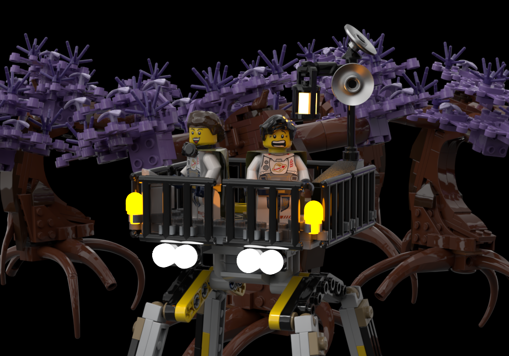 LEGO MOC Minimal Interference Research Platform (MIRP) by OrchardBuilds ...