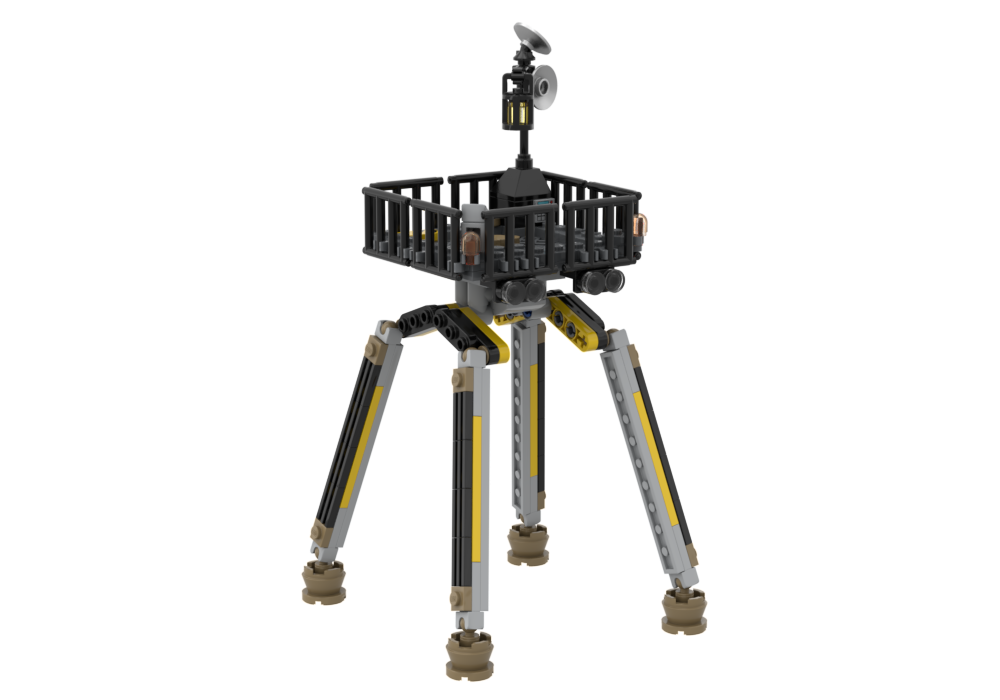 LEGO MOC Minimal Interference Research Platform (MIRP) by OrchardBuilds ...