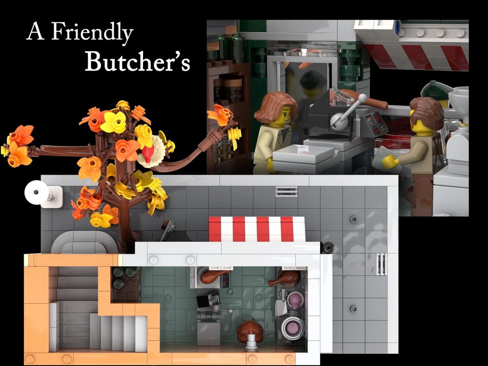 LEGO MOC Modular Butcher by Thibau_g | Rebrickable - Build with LEGO