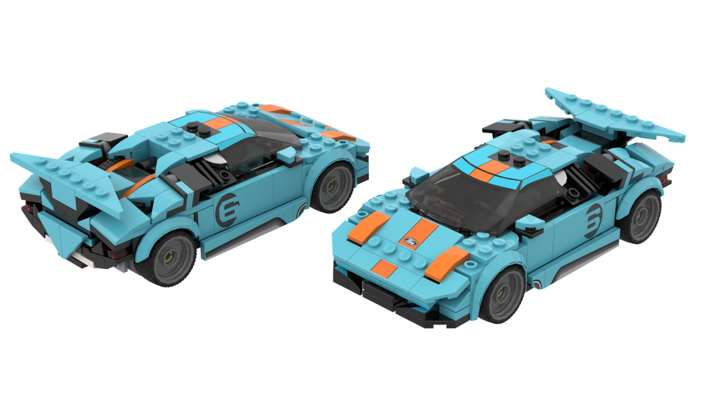 LEGO MOC 76905 Countach by Schwimpy | Rebrickable - Build with LEGO