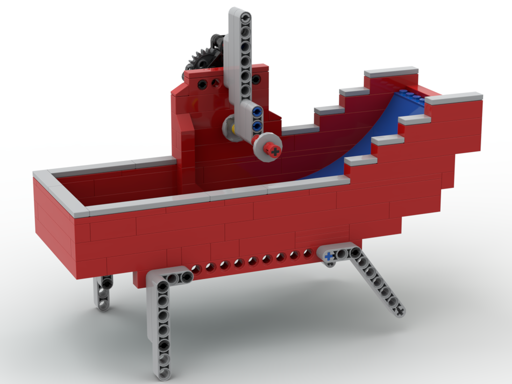 LEGO MOC GBC Small Pusher module by The_GBC_workshop | Rebrickable ...