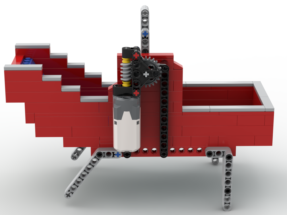 LEGO MOC GBC Small Pusher module by The_GBC_workshop | Rebrickable ...
