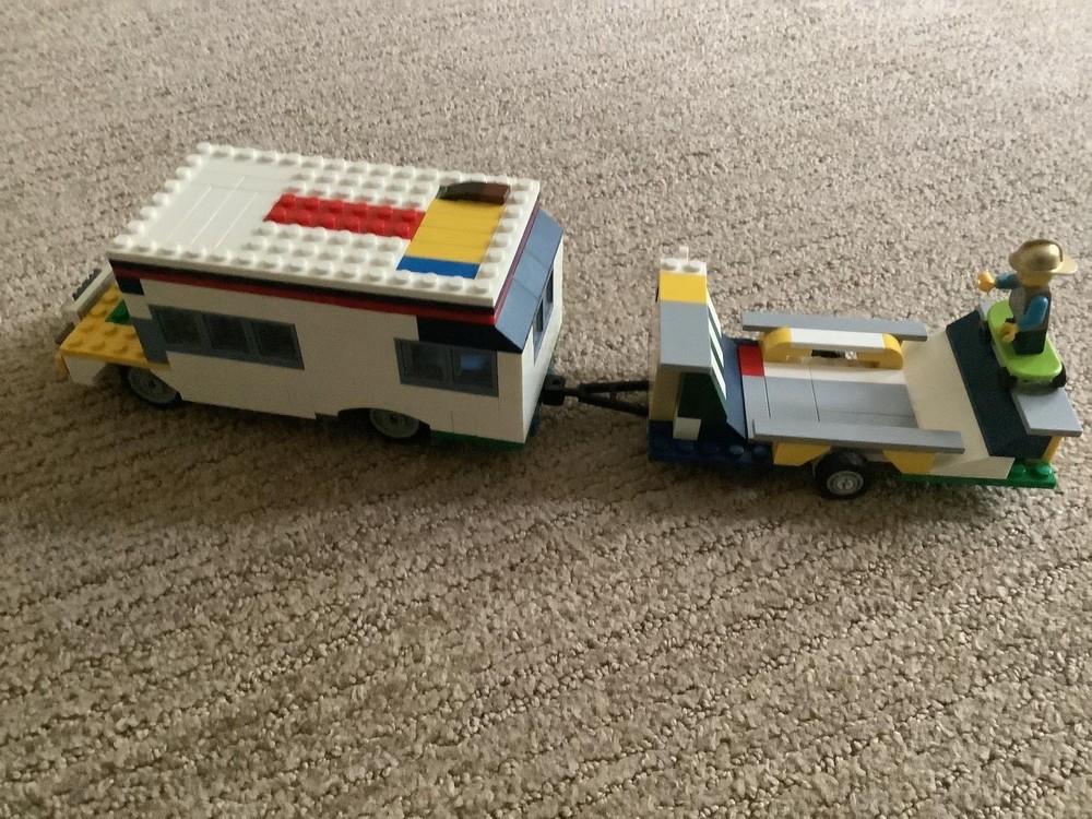 Lego Moc Skaters Bus Camper By Orbcreations Rebrickable Build With Lego