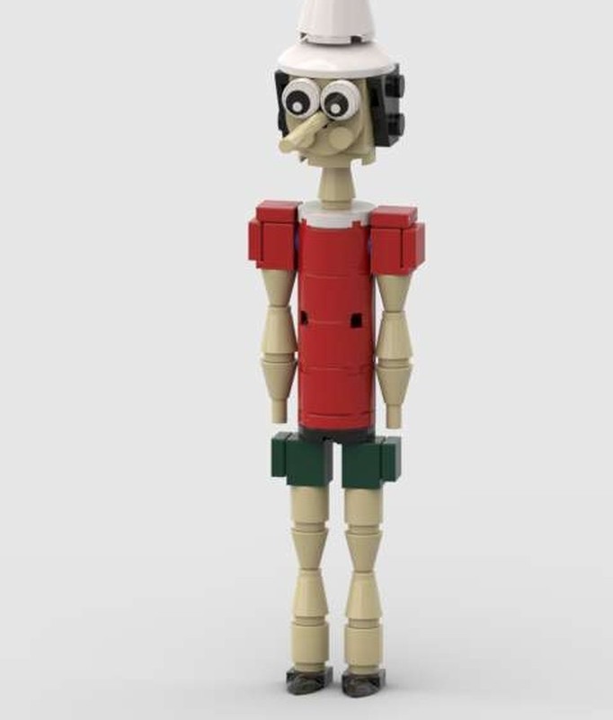 LEGO MOC Pinocchio by fraccalvieri | Rebrickable - Build with LEGO
