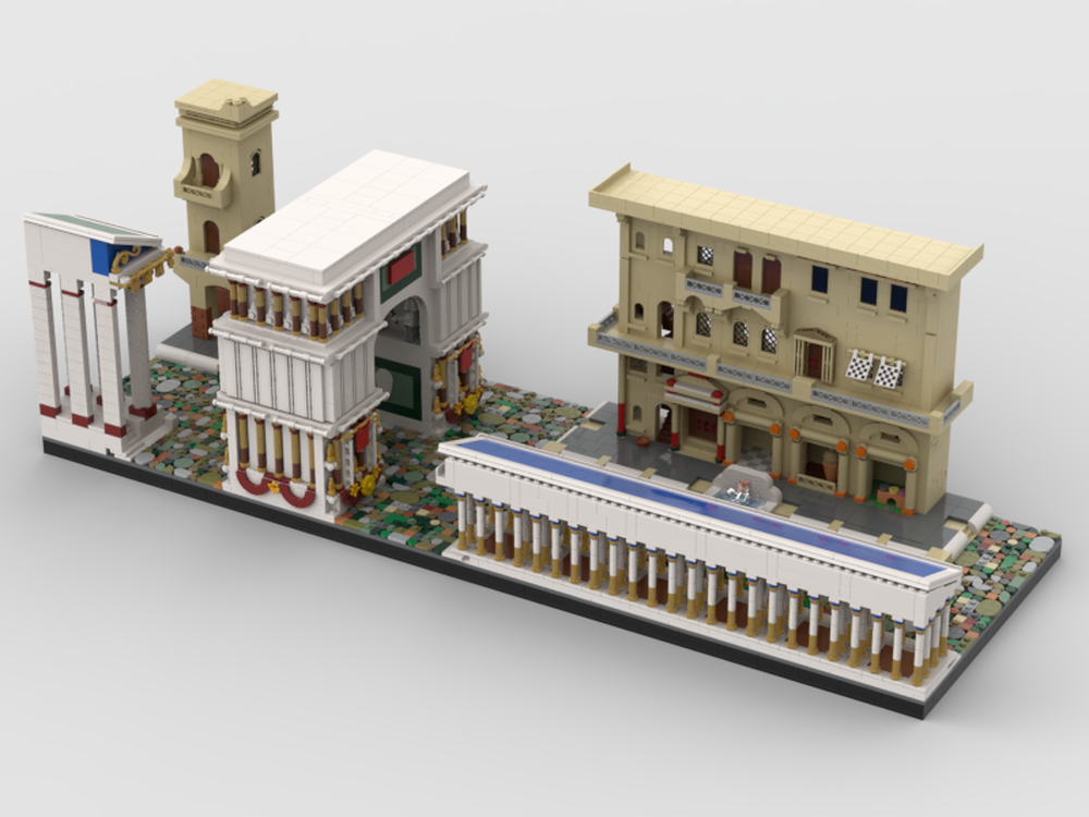 LEGO MOC Triumphal procession by Tarant57 | Rebrickable - Build with LEGO