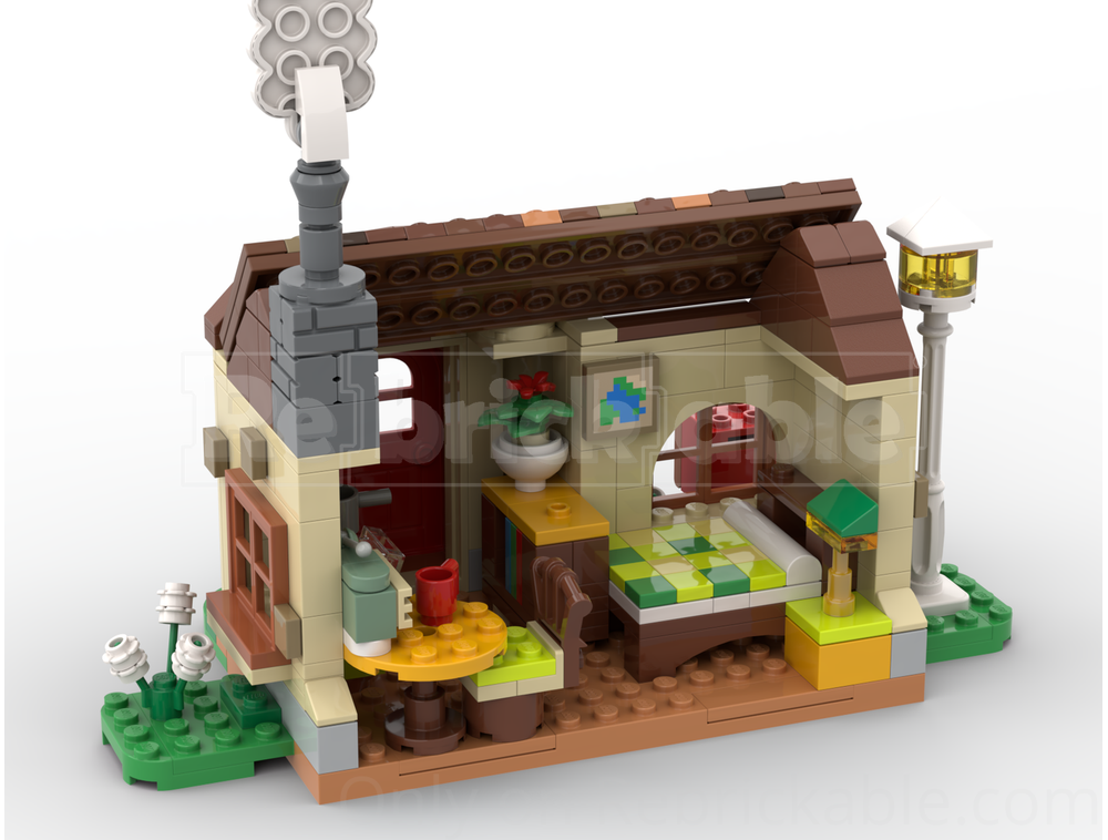 LEGO MOC Maple's House by Kalinas | Rebrickable - Build with LEGO
