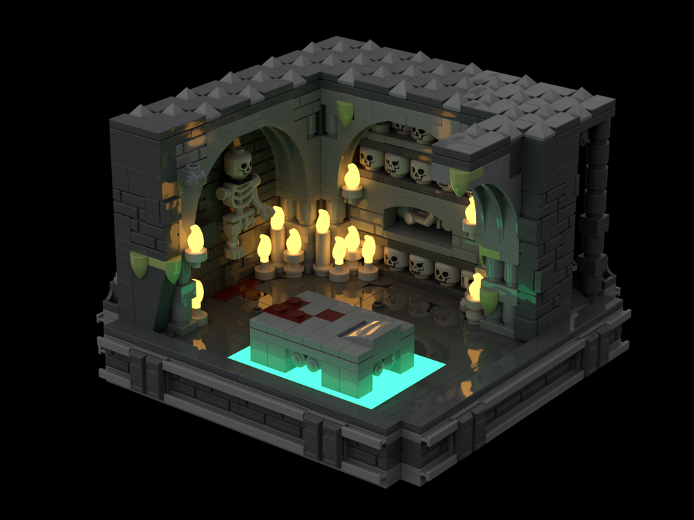 LEGO MOC DnD Szass Tam's Crypt by tingdrason | Rebrickable - Build with ...