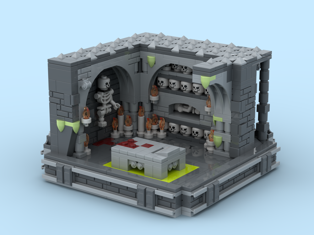 LEGO MOC DnD Szass Tam's Crypt by tingdrason | Rebrickable - Build with ...
