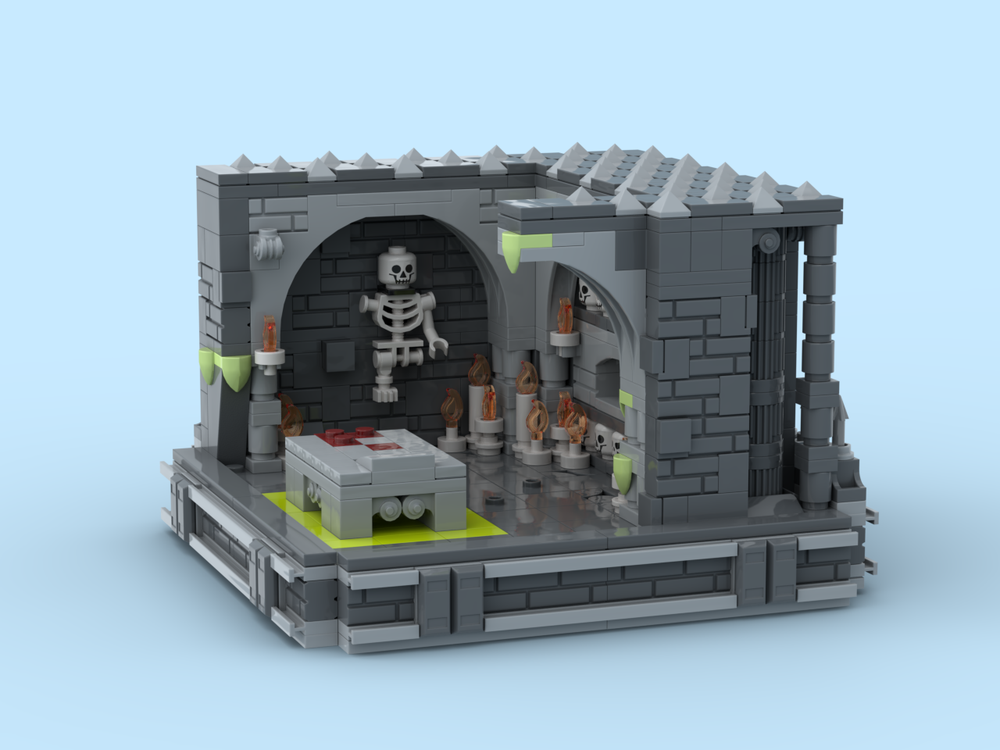 LEGO MOC DnD Szass Tam's Crypt by tingdrason | Rebrickable - Build with ...