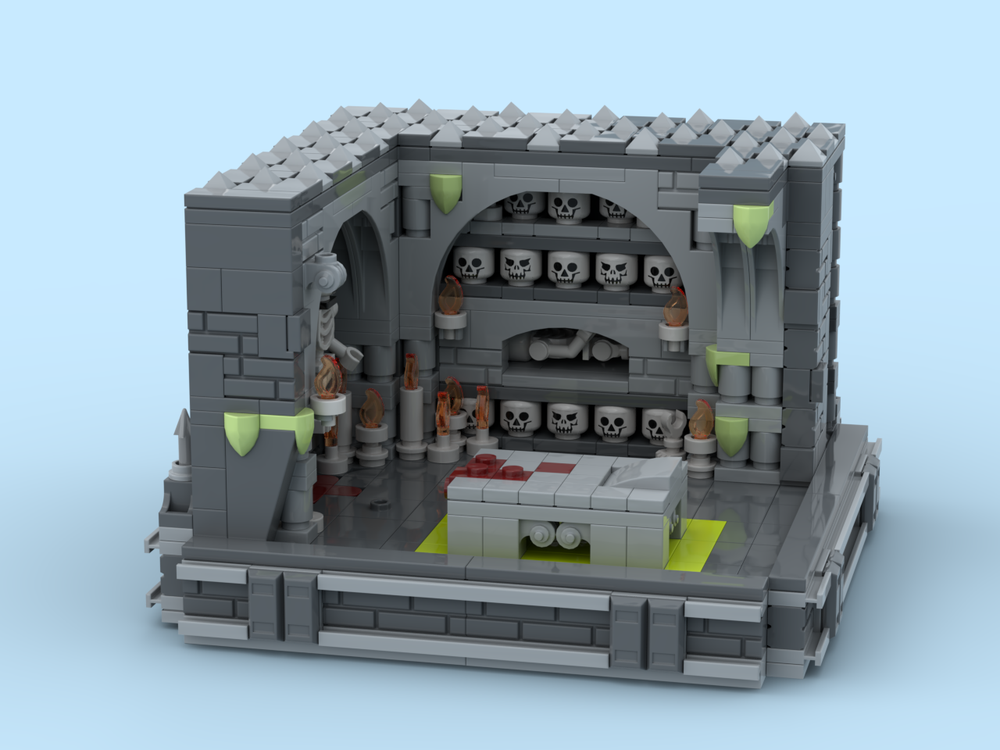 LEGO MOC DnD Szass Tam's Crypt by tingdrason | Rebrickable - Build with ...