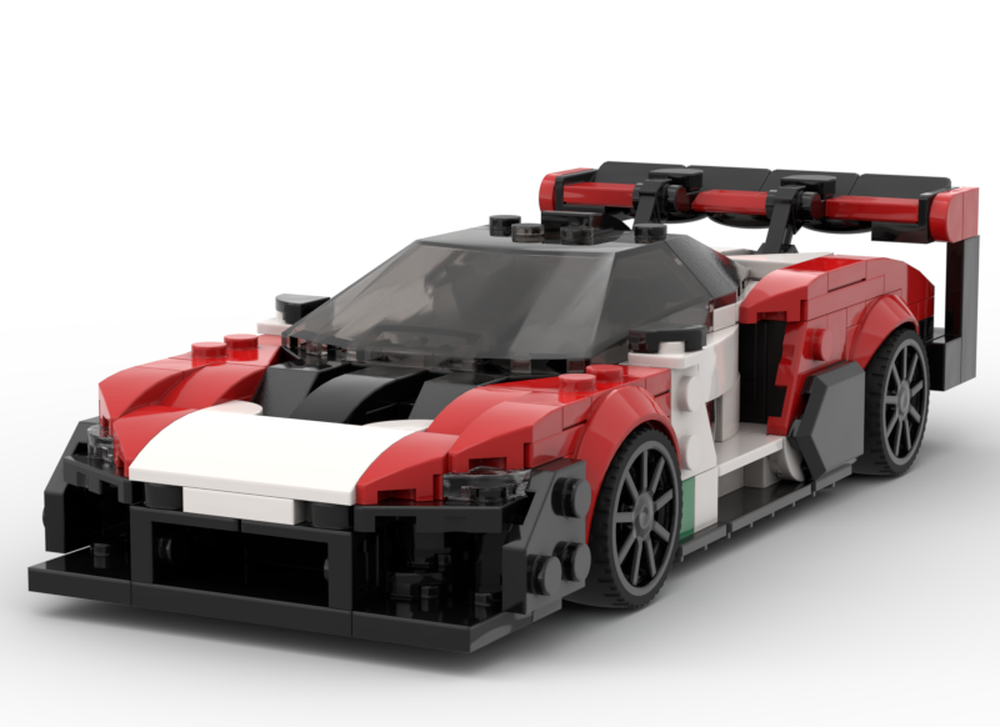 LEGO MOC 2020 McLaren Senna GTR by KineticKit | Rebrickable - Build ...