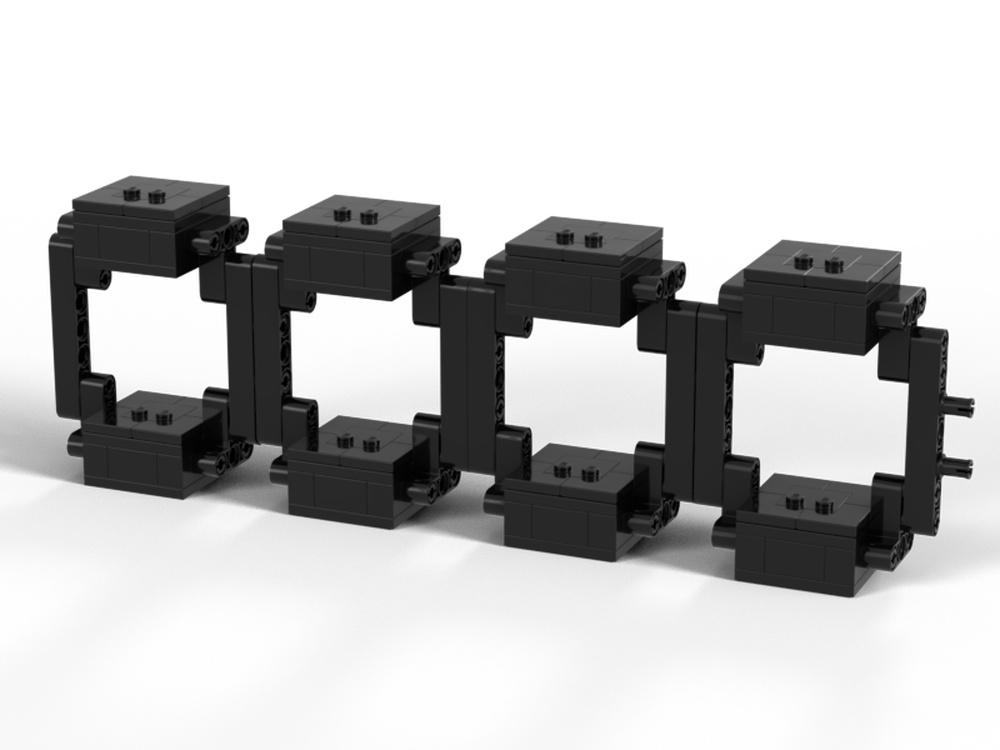 Lego Moc Modular Minifigure Display By Tomko1t Rebrickable Build With Lego