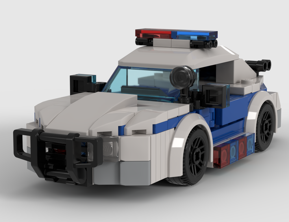 LEGO MOC Lego 60239 police car upgrade by Dxmon | Rebrickable - Build ...