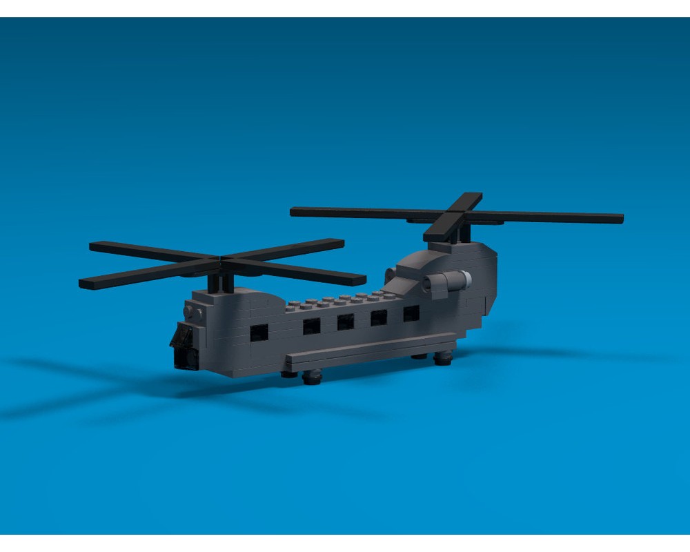 LEGO MOC-19739 Chinook (Micro) (Creator 2018) | Rebrickable - Build ...