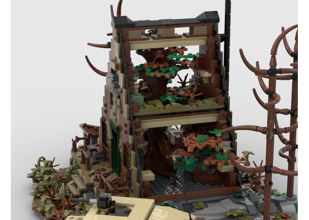 LEGO MOC A-frame cabin Apocalypse version by AlessandroMaffioli ...