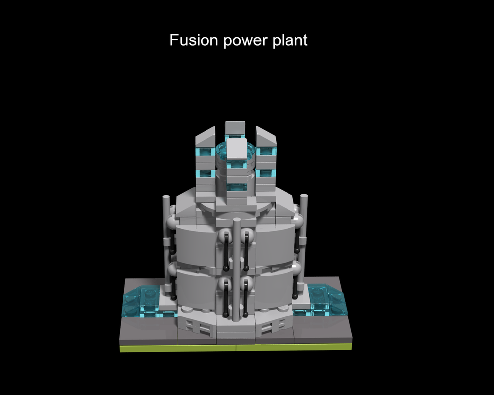 LEGO MOC Basegame electric powerplants 2(Cities: skylines in lego) by ...