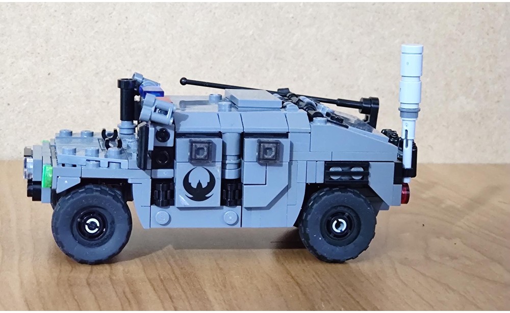 Lego Moc Humvee By Crysh Rebrickable Build With Lego