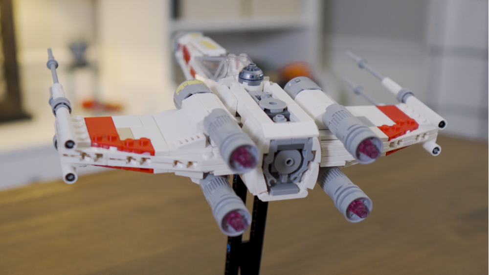 LEGO MOC Red Five T65b Starfighter (2.0 Update) by BaufmanBricks | Rebrickable - Build with LEGO