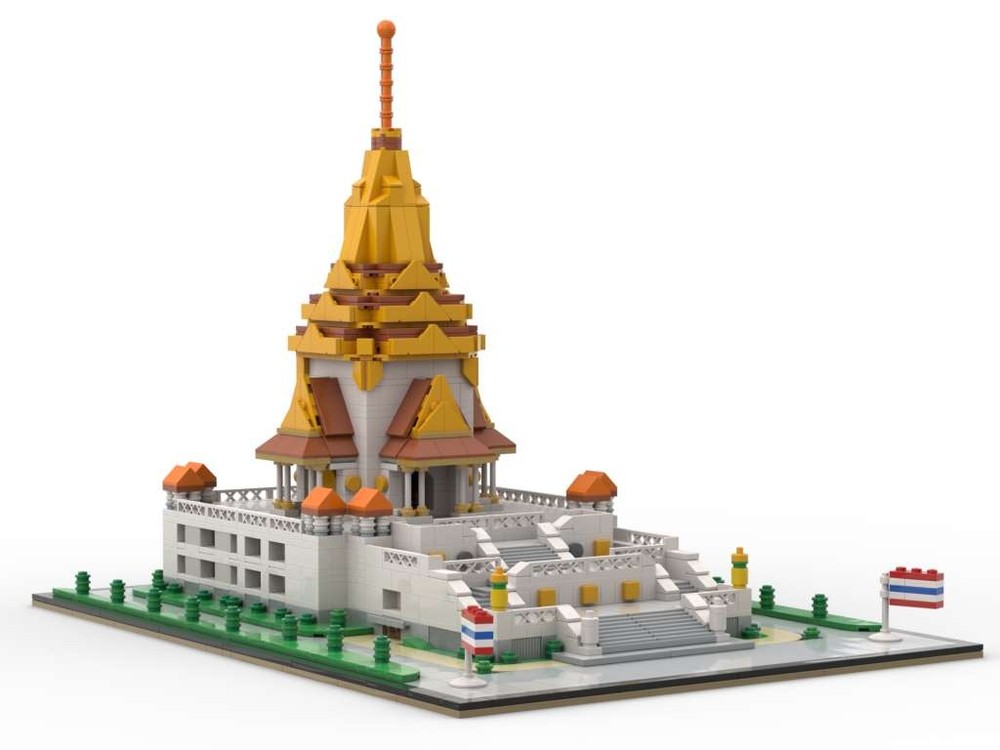 LEGO MOC Wat Traimit (Golden Buddha Temple), Thailand by ansago79 ...