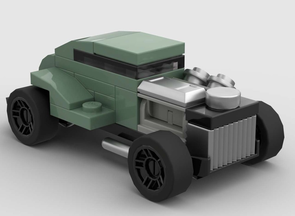 LEGO MOC Hot Rod HW by francisbrick | Rebrickable - Build with LEGO