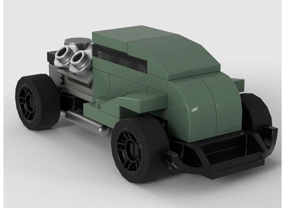 LEGO MOC Hot Rod HW by francisbrick | Rebrickable - Build with LEGO