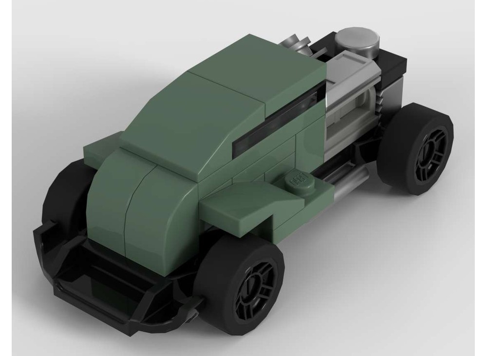 LEGO MOC Hot Rod HW by francisbrick | Rebrickable - Build with LEGO