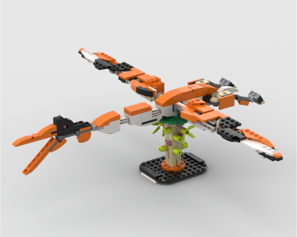 LEGO MOC 31129 Quetzalcoatlus by bloooop | Rebrickable - Build with LEGO