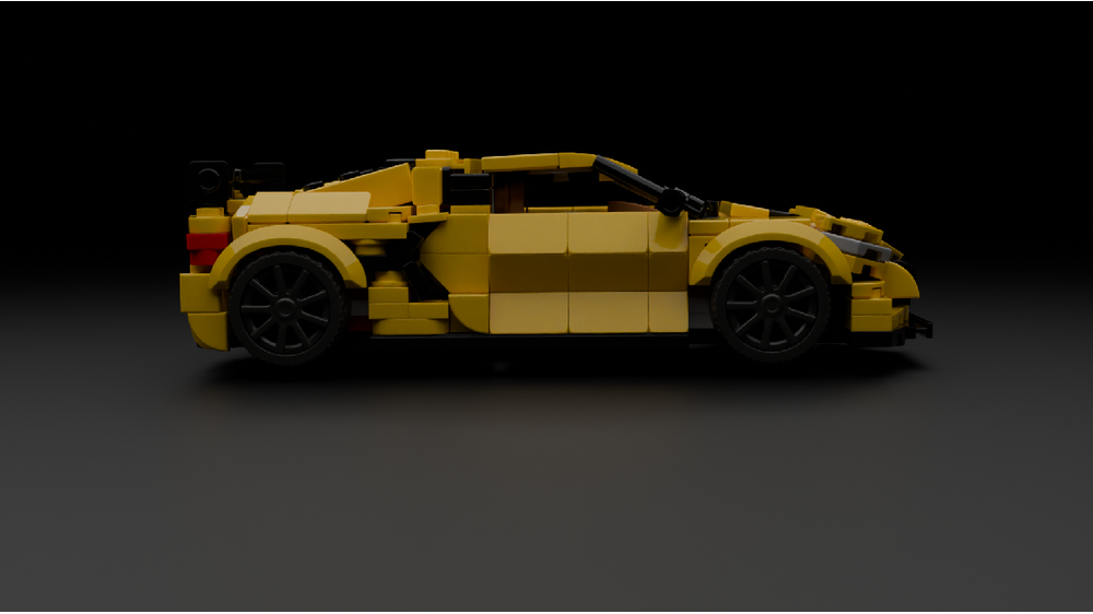 Lego Moc Chevrolet Corvette C8 Zr1 By Thecarmoccer Rebrickable