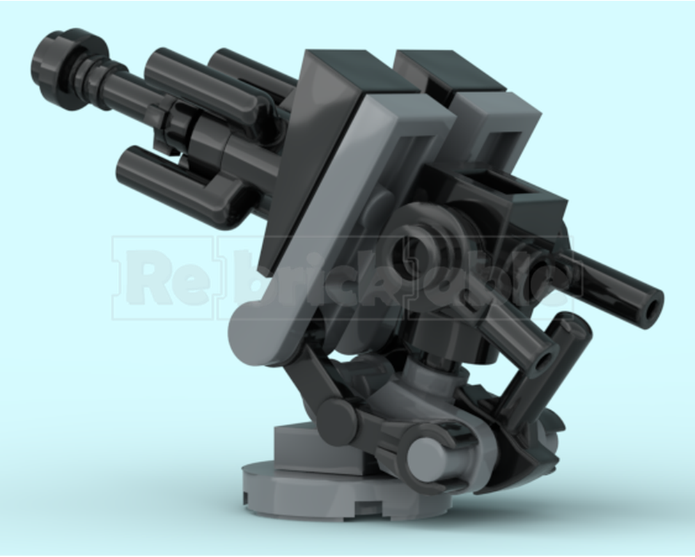 LEGO MOC LEGO Futuristic Canon/Turret by IDK_BRICK | Rebrickable ...