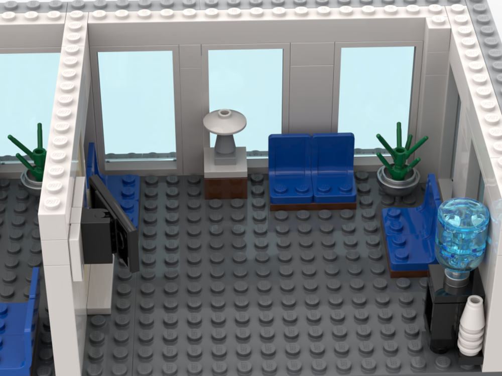 Lego Moc City Bank By Yourdailybrick Rebrickable Build With Lego