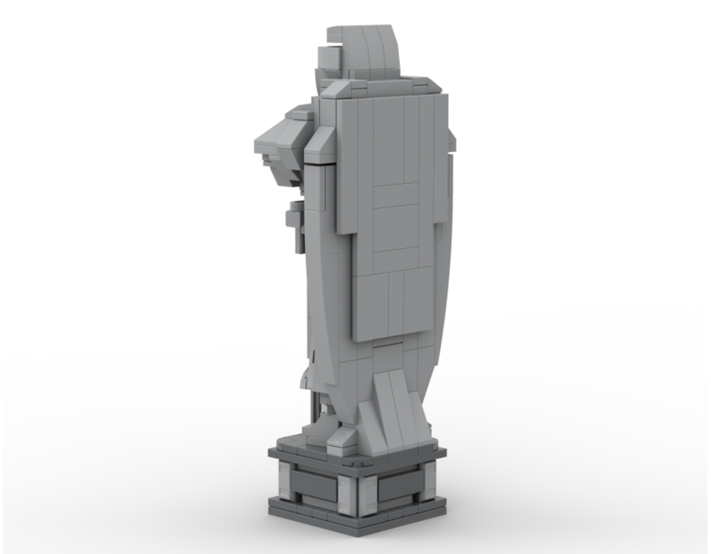 LEGO MOC Knight Stone Statue by Mr.Snicker | Rebrickable - Build with LEGO