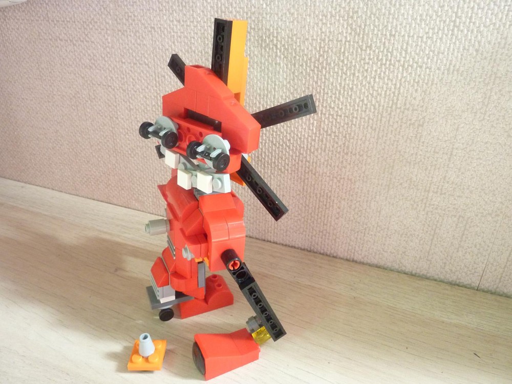 LEGO MOC-197470 Tabletop robot by EpicEll | Rebrickable - Build with LEGO