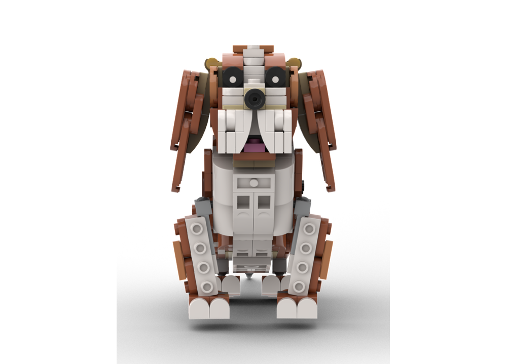 LEGO MOC 31150 Basset Hound by zengogobrick | Rebrickable - Build with LEGO