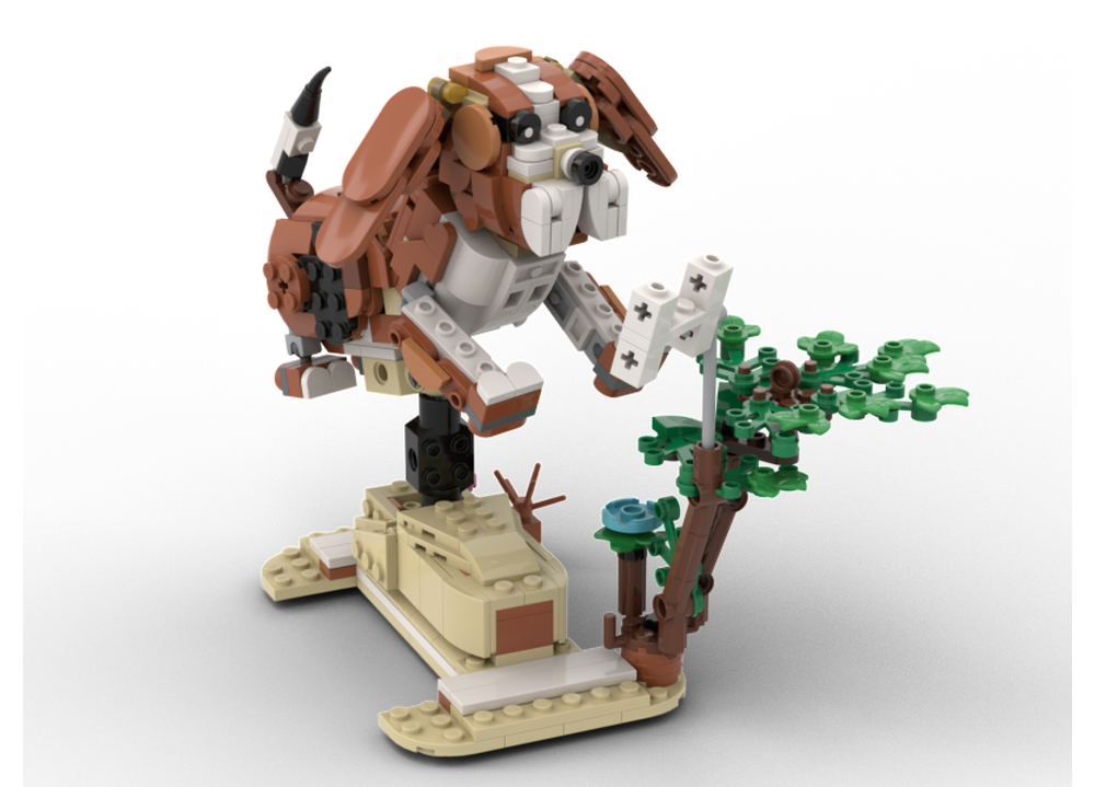 LEGO MOC 31150 Basset Hound by zengogobrick | Rebrickable - Build with LEGO