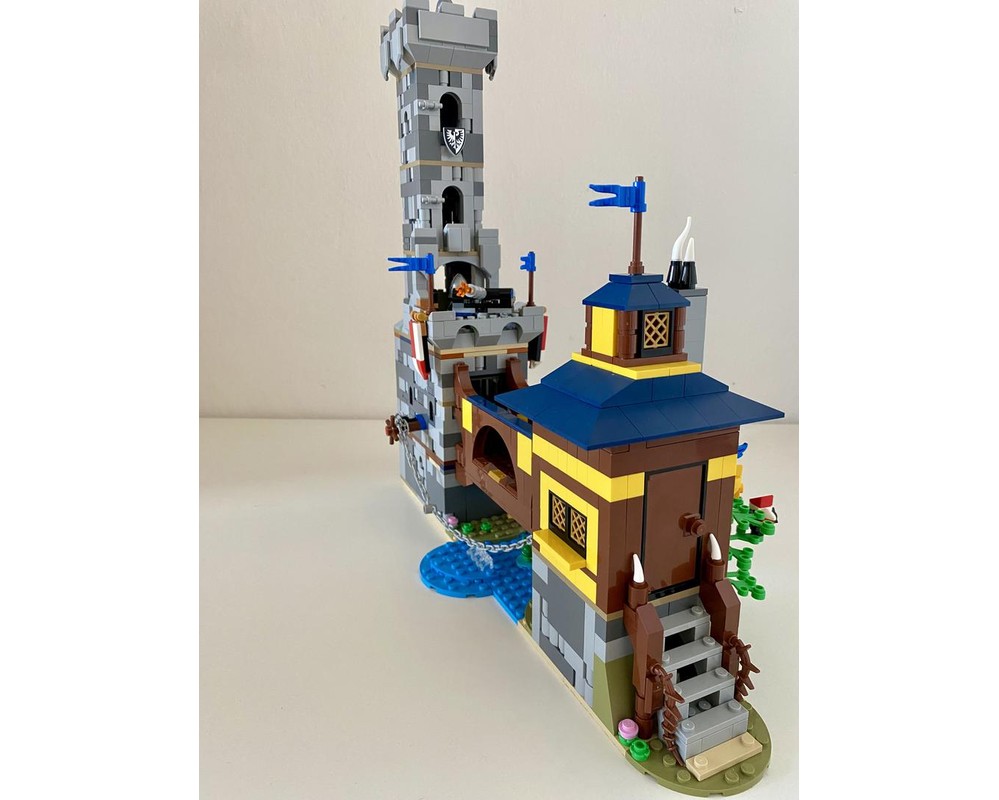 LEGO MOC Lakeside Watchtower by mjBricks | Rebrickable - Build with LEGO