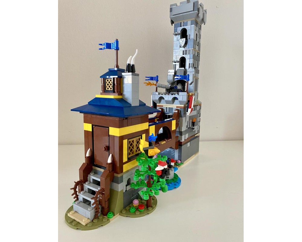 LEGO MOC Lakeside Watchtower by mjBricks | Rebrickable - Build with LEGO