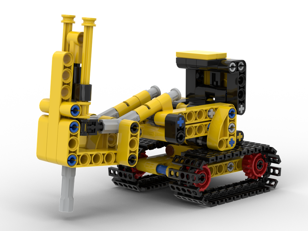 LEGO MOC 42163 Rotary Drilling Rig by Mmonk13 | Rebrickable - Build ...
