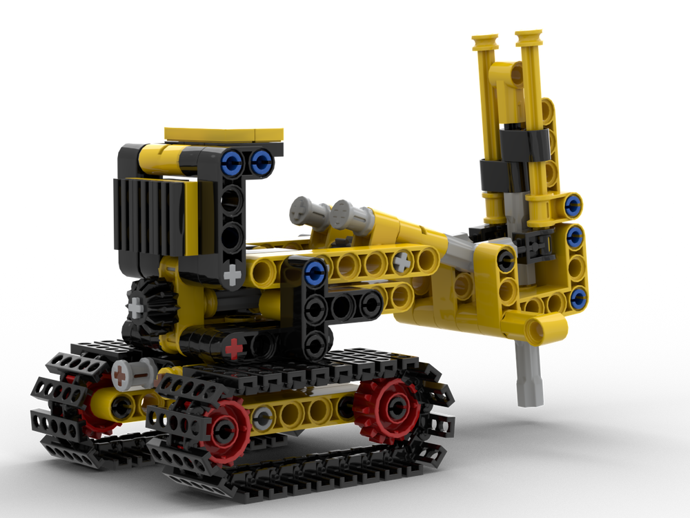 LEGO MOC 42163 Rotary Drilling Rig by Mmonk13 | Rebrickable - Build ...