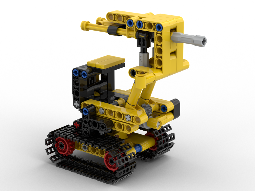 Lego Moc 42163 Rotary Drilling Rig By Mmonk13 Rebrickable Build