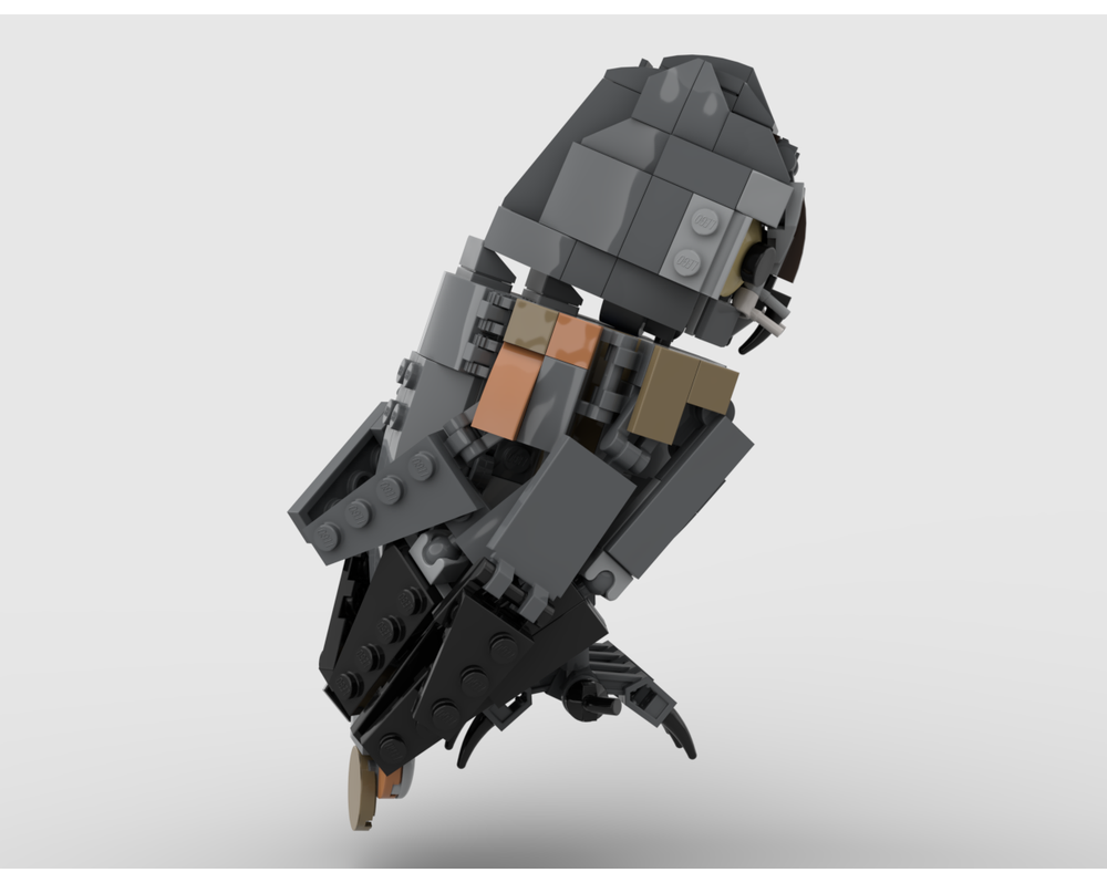 LEGO MOC Eurasian Scops Owl by Studsmith | Rebrickable - Build with LEGO