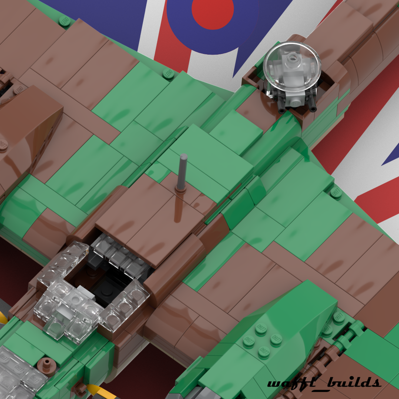 LEGO MOC Bristol Blenheim Mk IV by waffl_builds | Rebrickable - Build ...