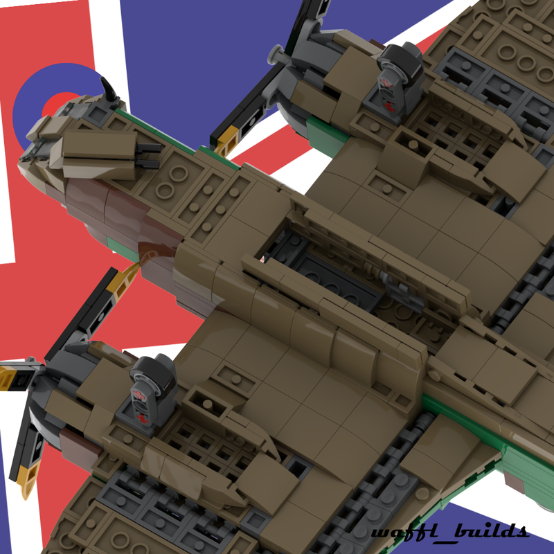 LEGO MOC Bristol Blenheim Mk IV by waffl_builds | Rebrickable - Build ...