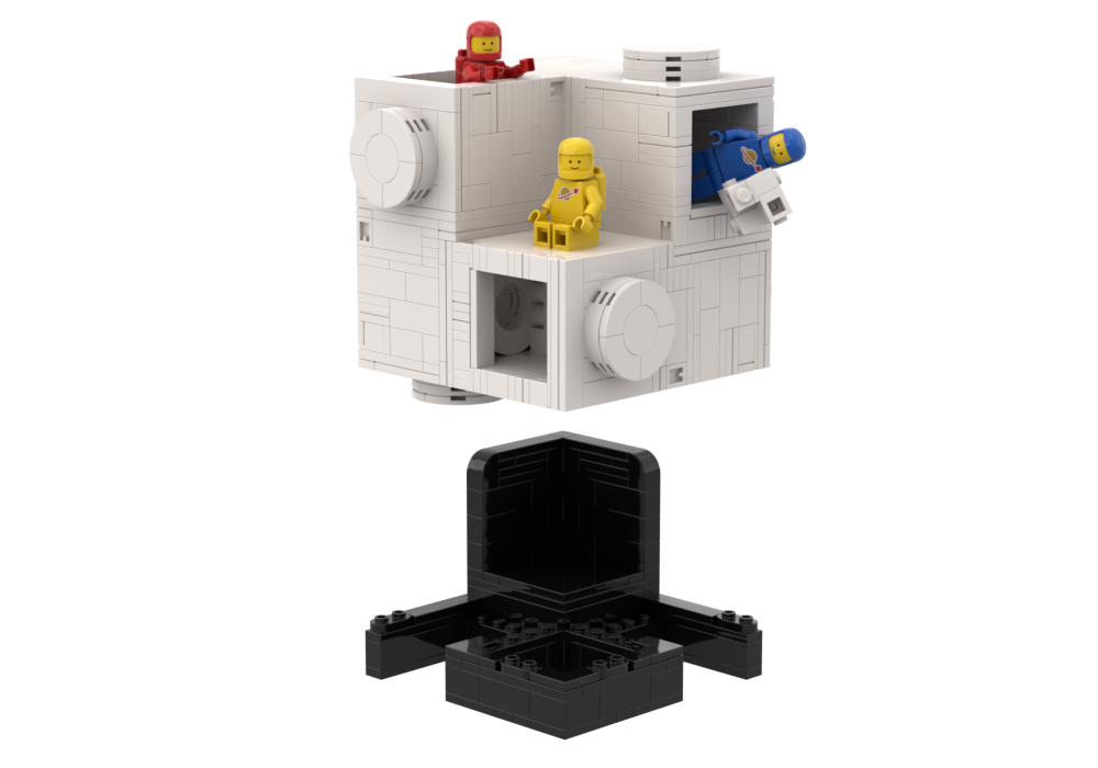 LEGO MOC Stand for Upscaled Creator Expert Logo by OrchardBuilds ...