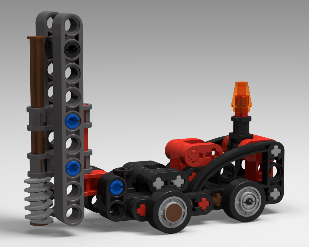 LEGO MOC 30655 Rock drilling machine by guar | Rebrickable - Build with ...